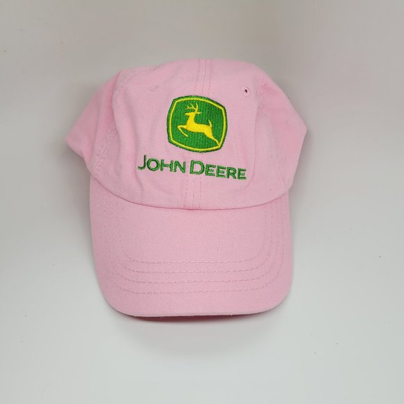John Deere | Accessories | John Deere Womens Baseball Cap Pink Green ...